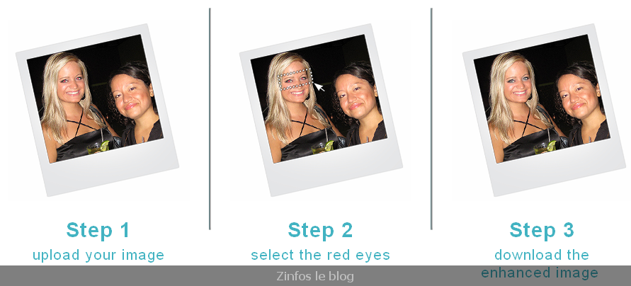 Supprimer en ligne les yeux rouges (2) - ZinfosWeb