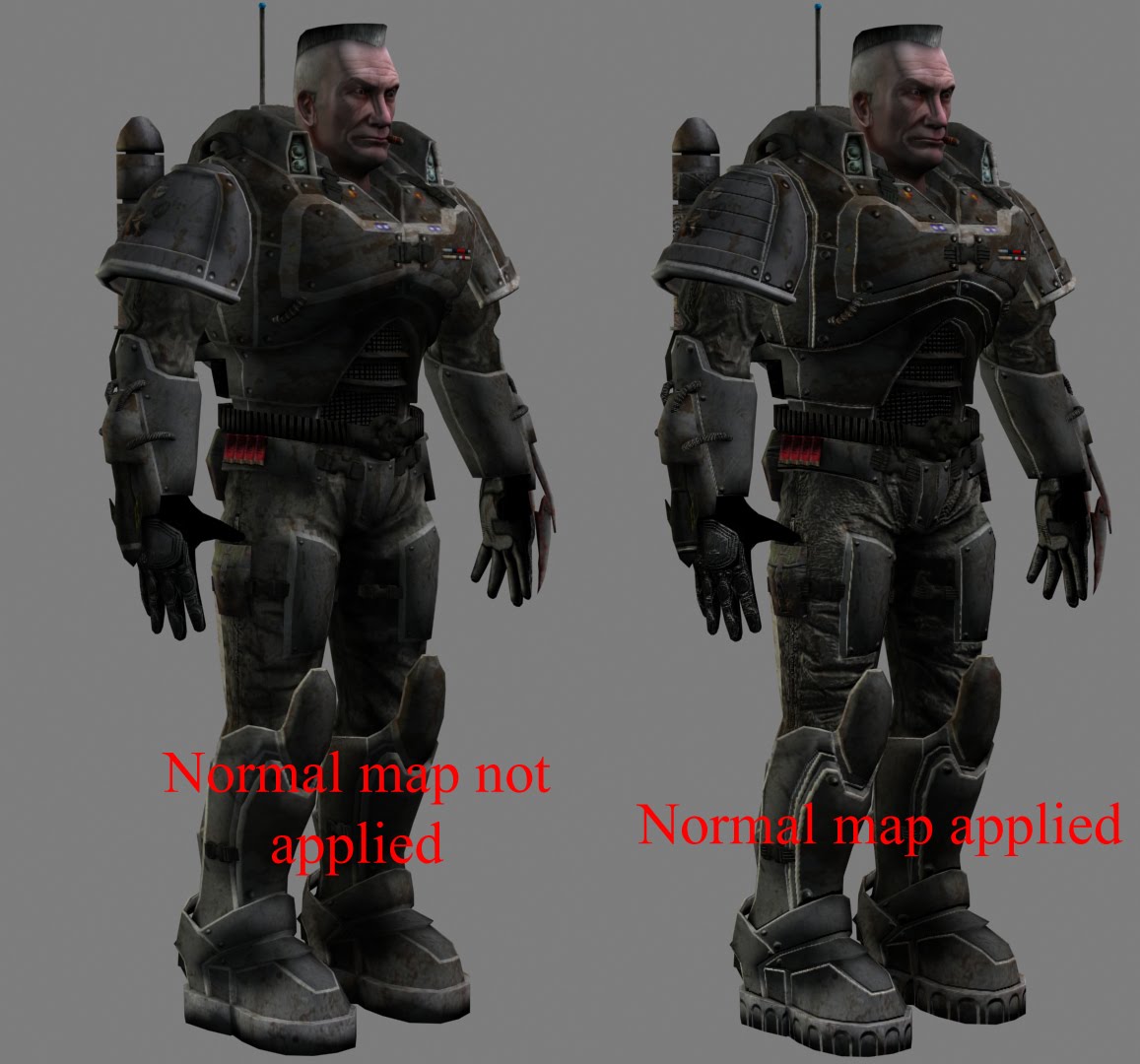 STEVEN CHABEAUX: Creating the Body Normal map