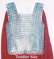 Church Crafts on a Budget: Using Cords To Make Soda Tab Armor