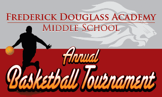 YKG School Designs: Frederick Douglass Academy - Basketball Banners