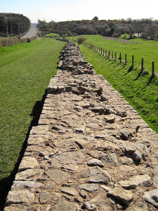 Photographs Of Newcastle: Hadrians Wall at Heddon