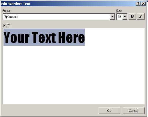 Usman's Software Blog: How to insert Word Art on Microsoft Word: