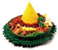 Traditional Food of Central Java: Nasi Tumpeng