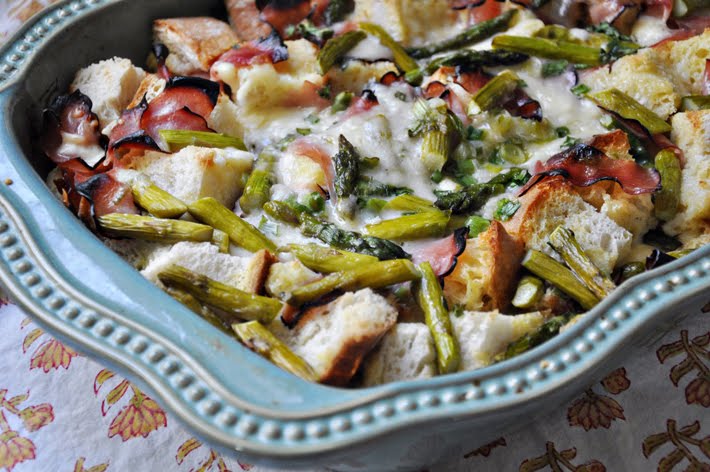 the parsley thief: Ham & Asparagus Strata