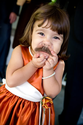 Little Girls With Mustaches