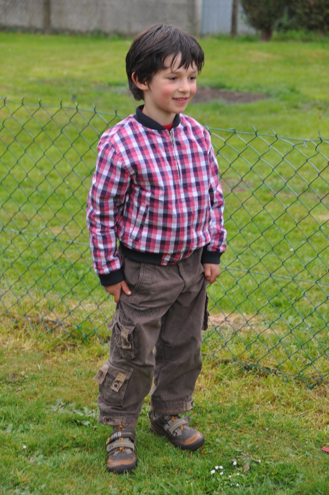 Petit garçon heureux