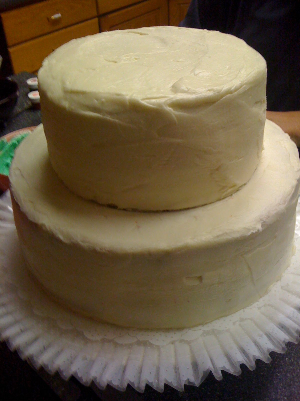 picture of experience: the best cake i ever made...