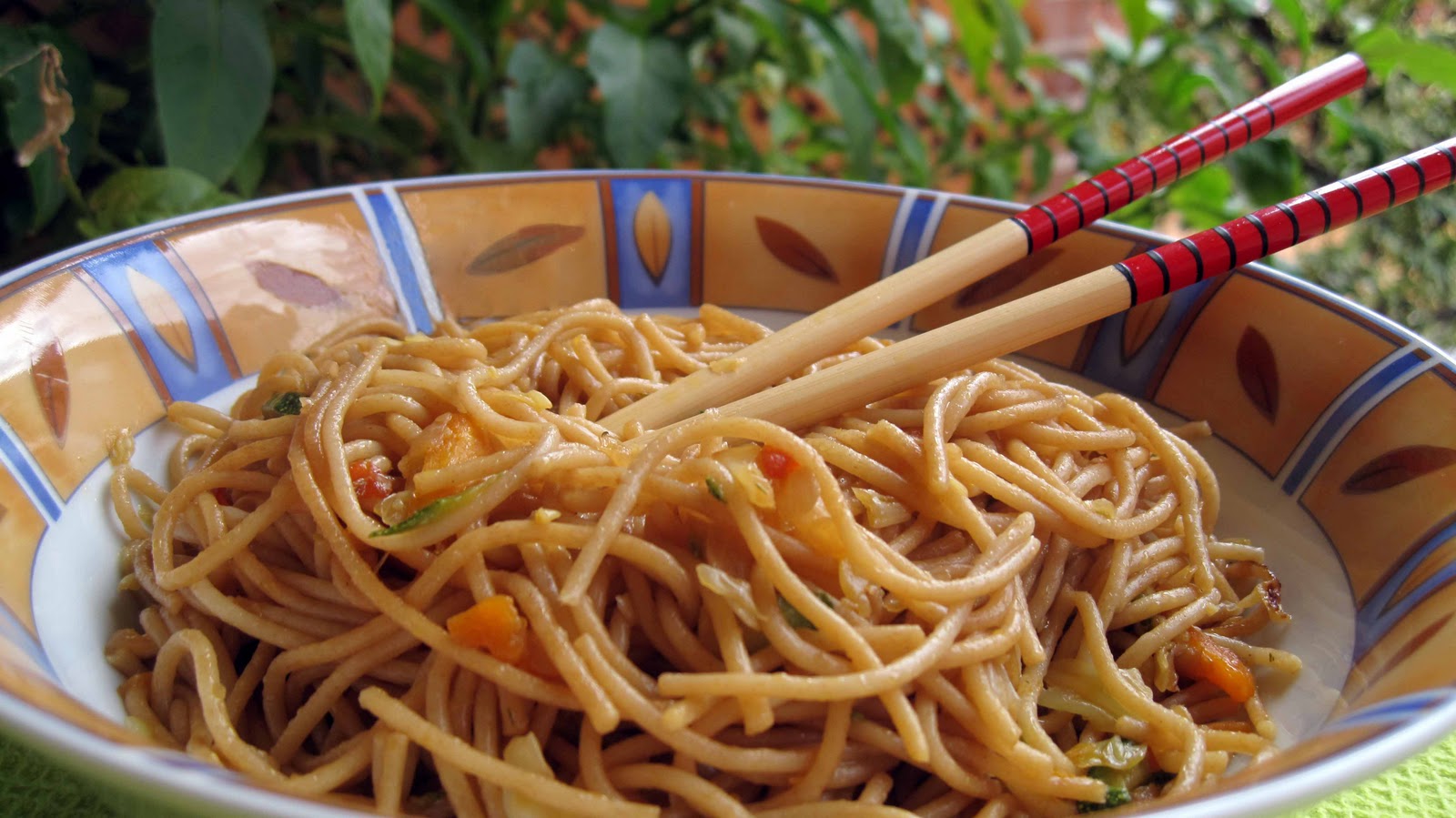 Mere mis recetas de cocina: Espaguetis en el wok.