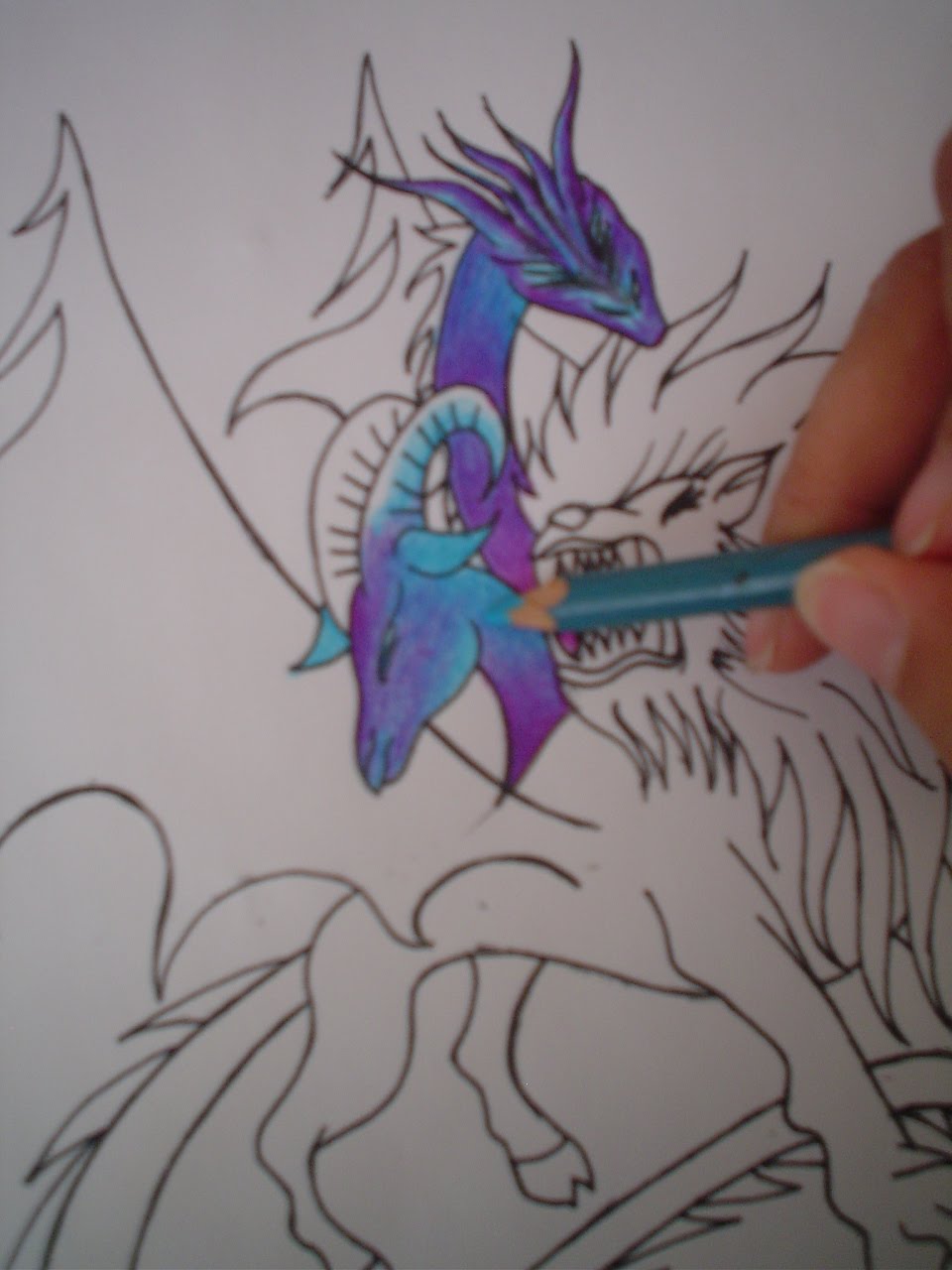 susink: ¿Cómo dibujar y colorear una Kimera?