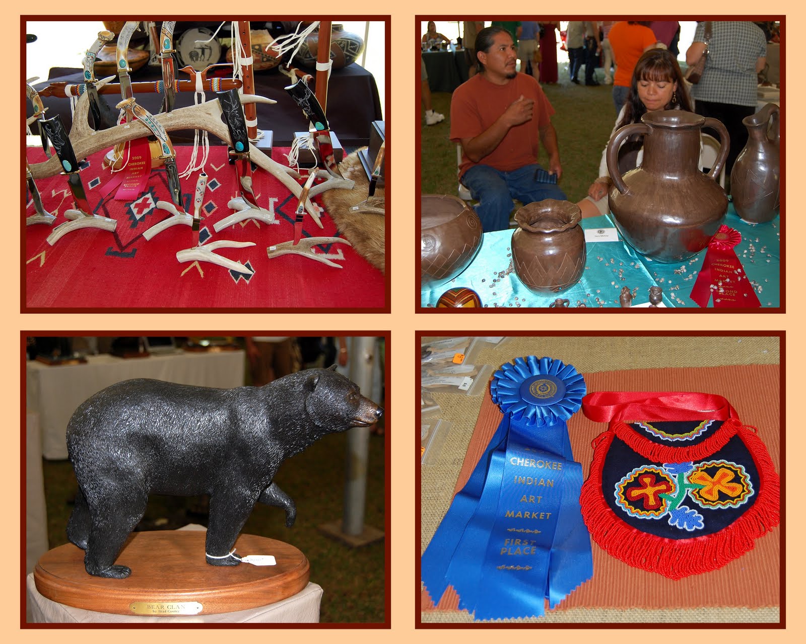 Recollections of a Vagabonde: Cherokee Indian Art Market
