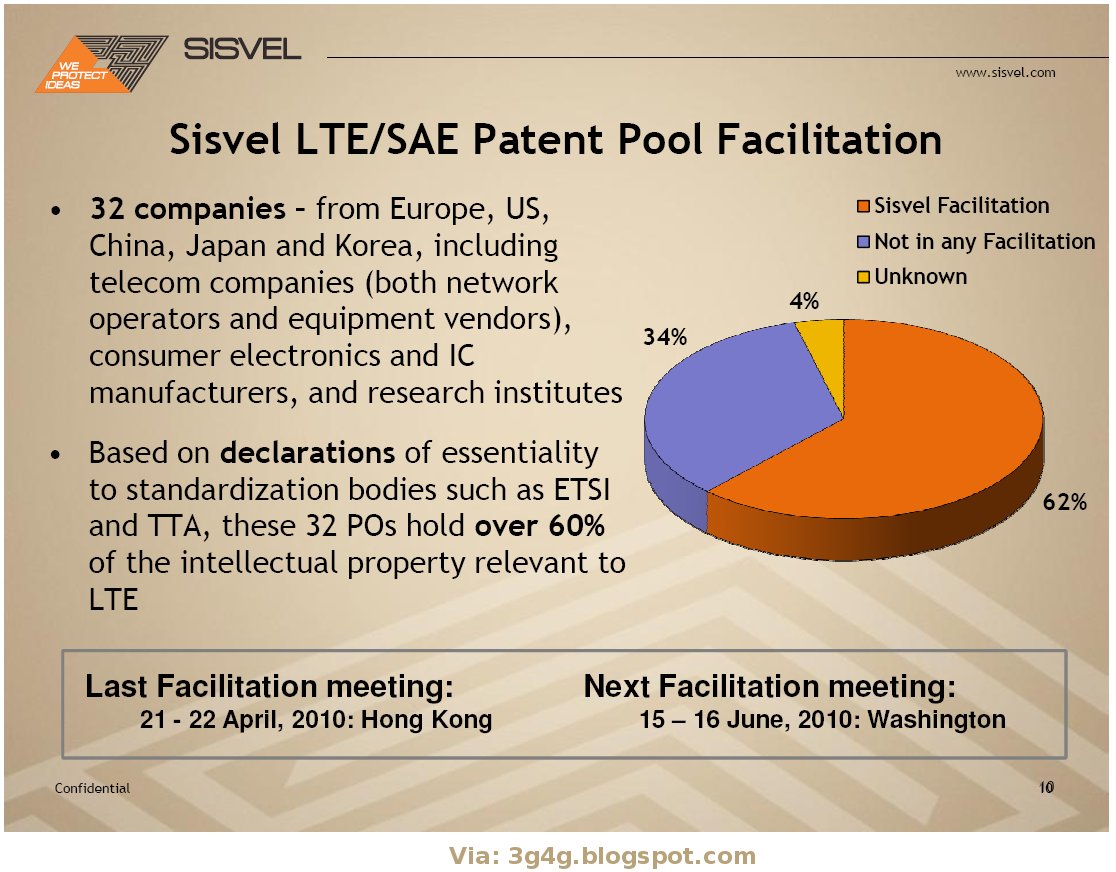 The 3G4G Blog: Sisvel's LTE Patent Pool