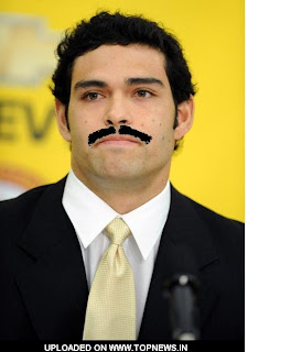 Celebrity Mustaches: Mark Sanchez