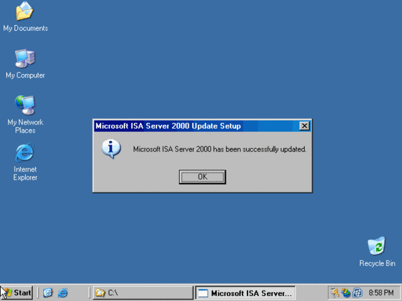 How to Install ISA Server Service Pack 1 on ISA server 2000 | Computer Tips and Tricks