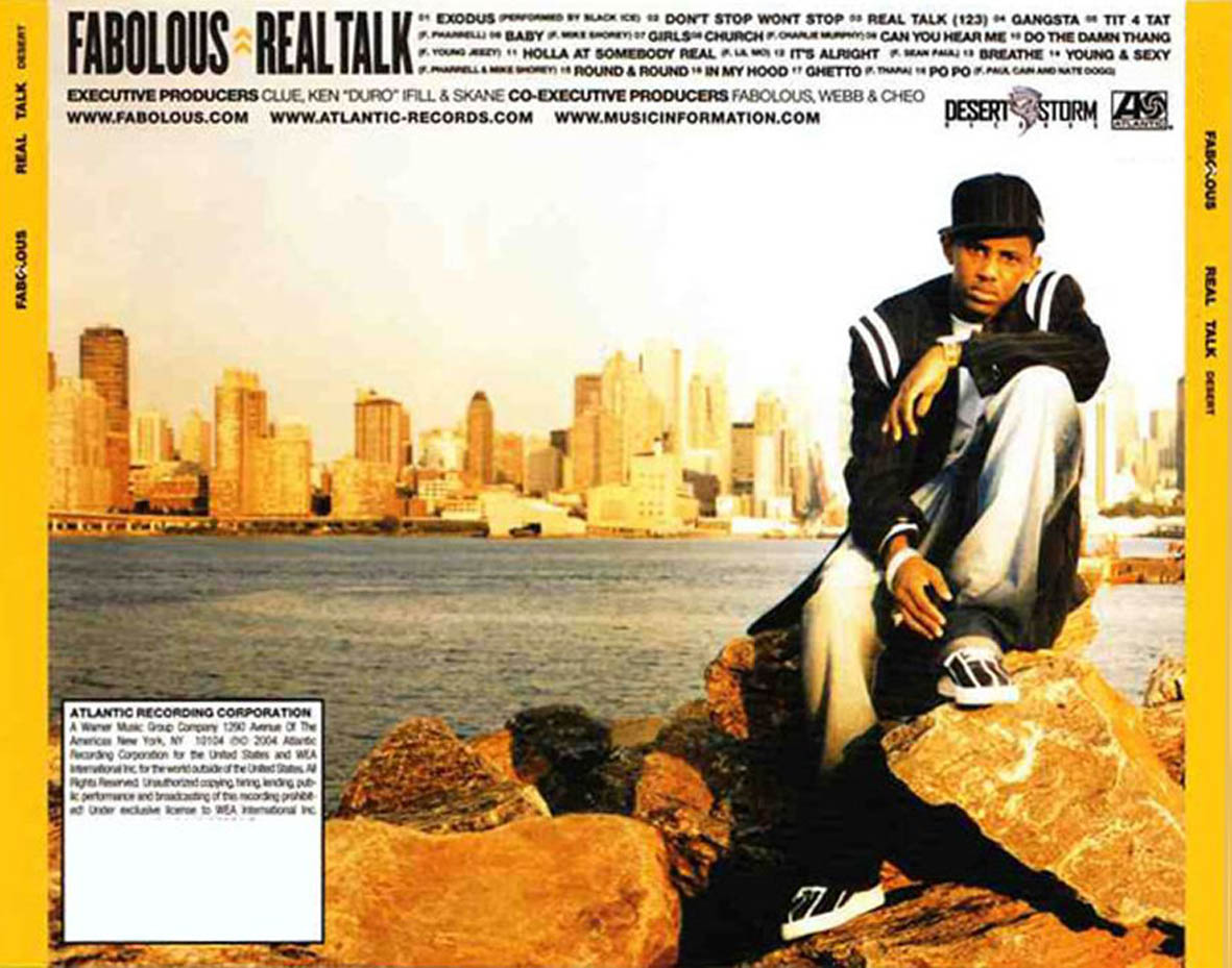 CARATULAS DE CD DE MUSICA: Fabolous Real Talk (2004)