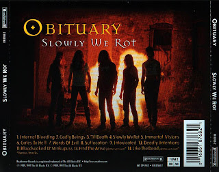CARATULAS DE CD DE MUSICA: Obituary Slowly We Rot (1989)