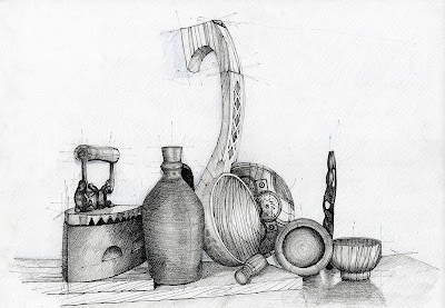 Desene Arhitectura: Compozitie de obiecte statice