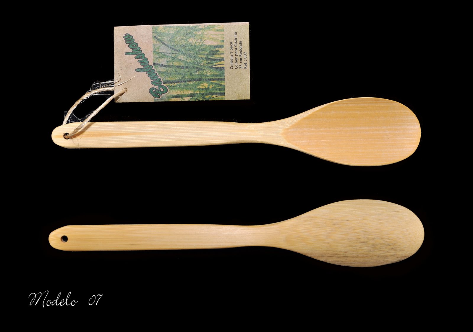 Bambu Show Brasil: Colheres em Bambu Mossô Tratado