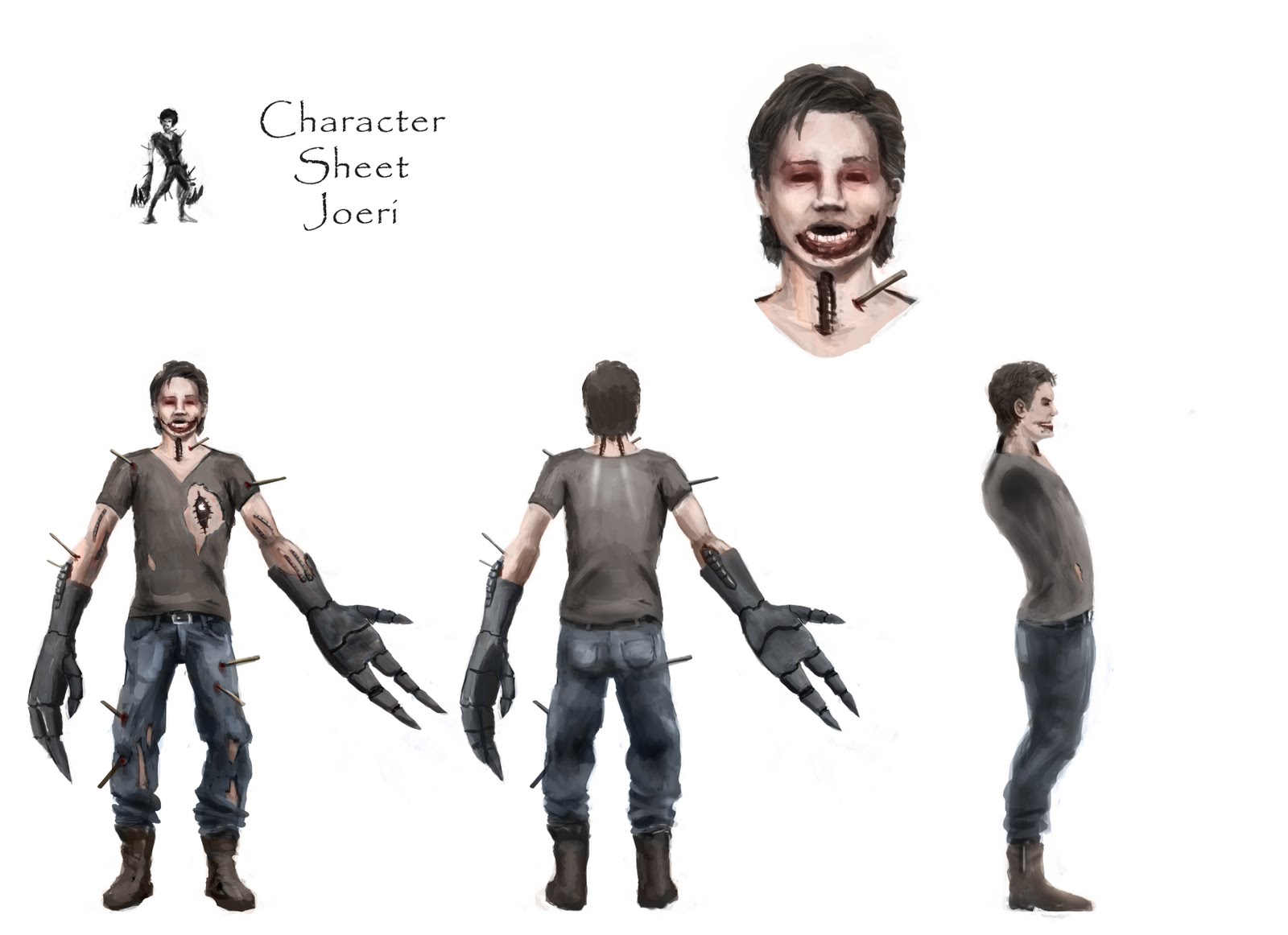 13 inches of fun: Character Sheet: Joeri