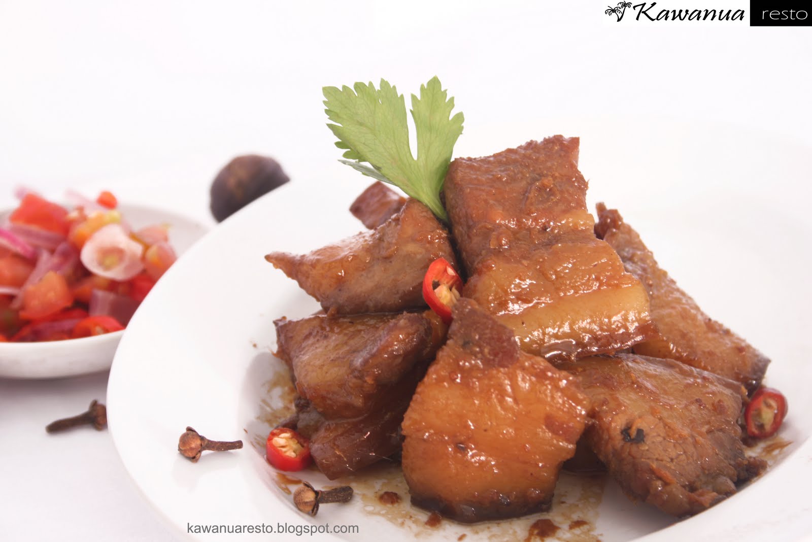 kawanua resto: BABI KECAP