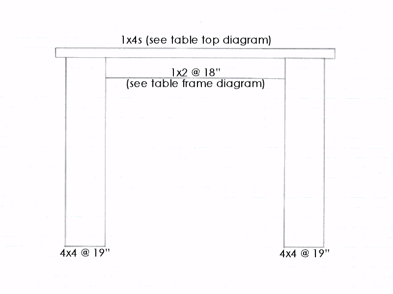 Houseful of Handmade: Look what I made... A Little Table