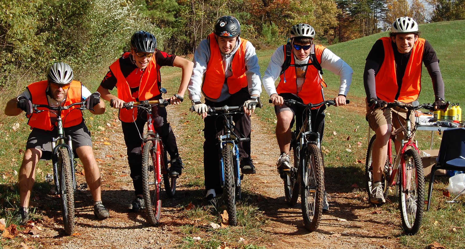 The Ferrum College Blog: Ferrum College's First Mountain Bike Race