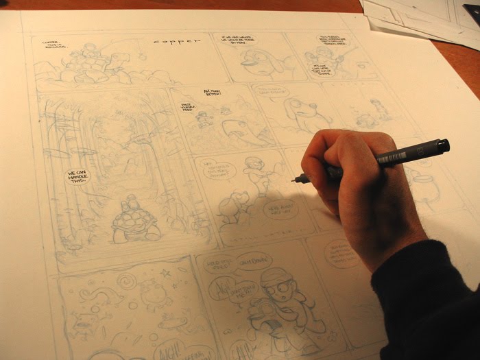 Sin nada que hacer: Como hacer un comic