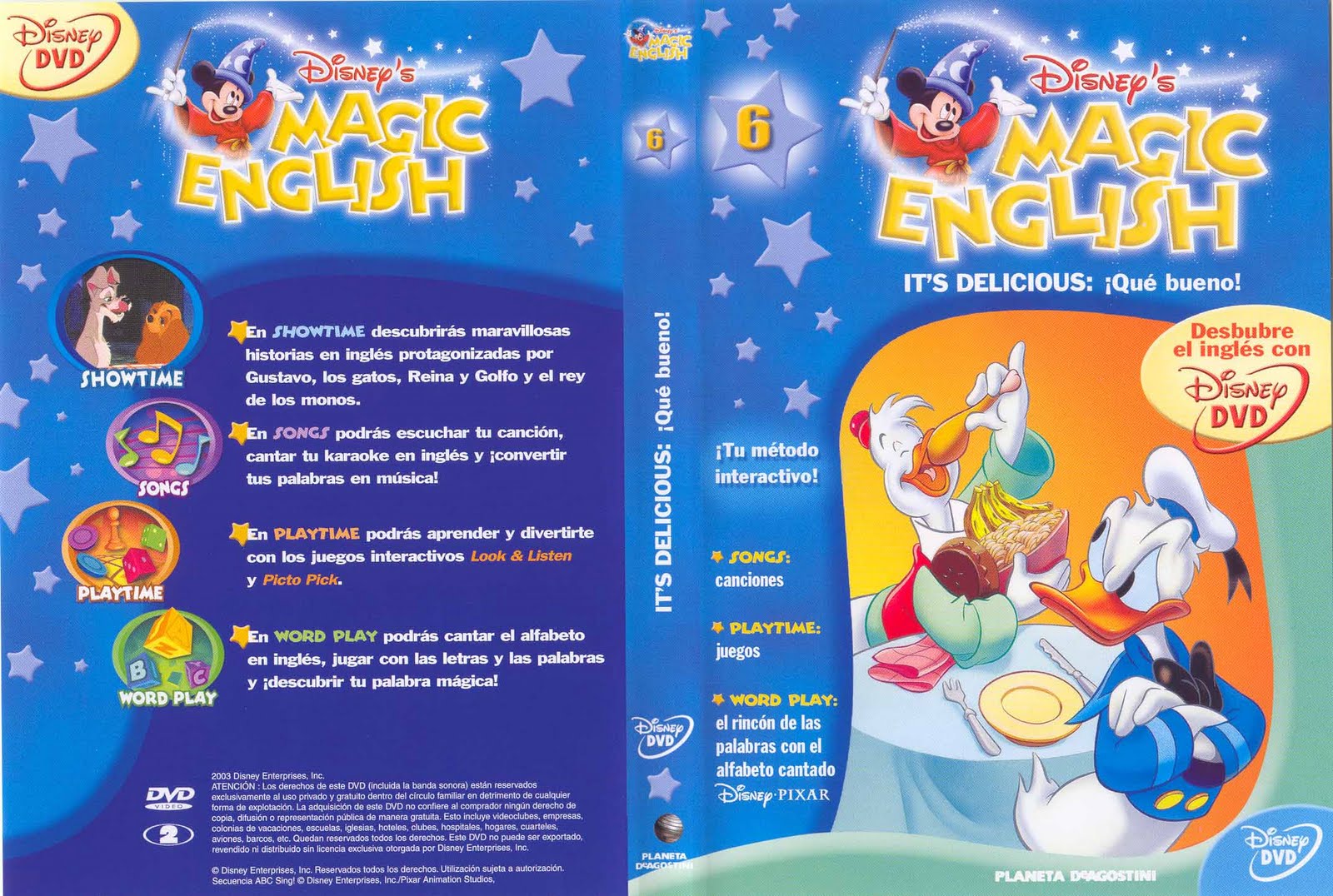 MI CINE: MAGIC ENGLISH DVD 06 ESTA DELICIOSO!