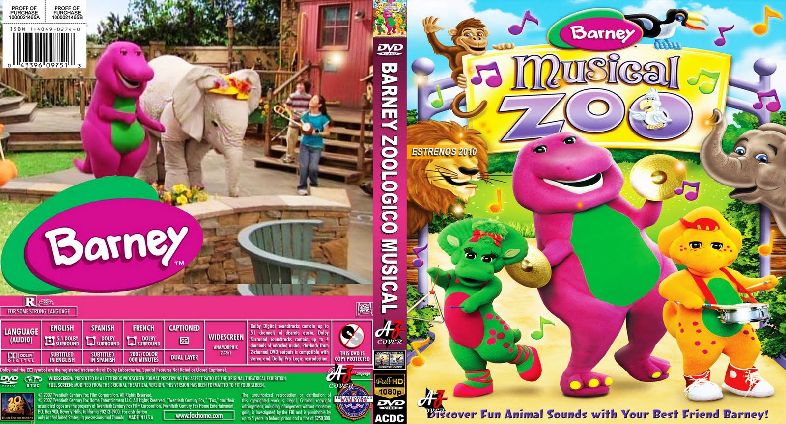 MI CINE: BARNEY - MUSICAL ZOO