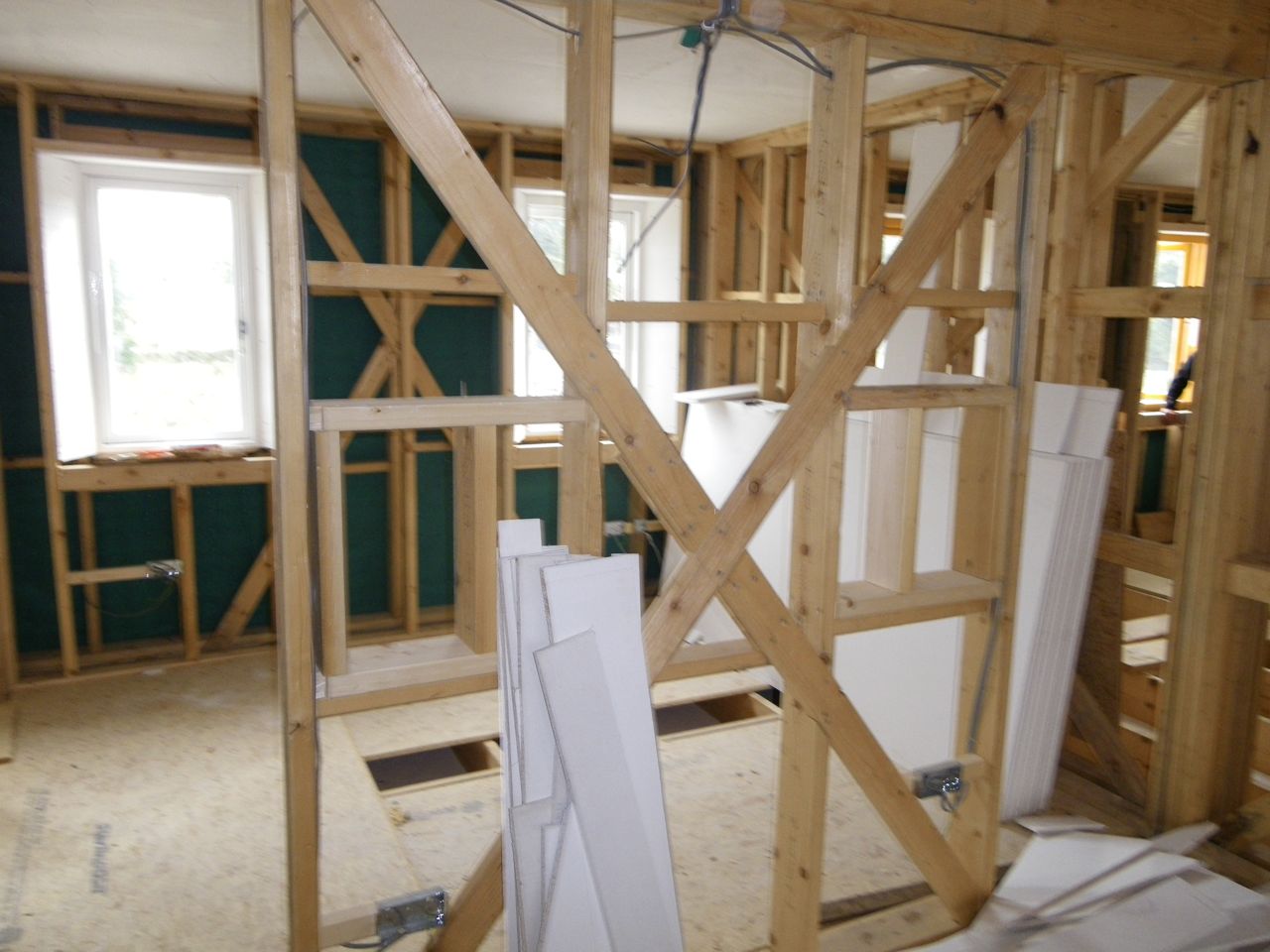 52-53 Build: Ready for the Plasterboard