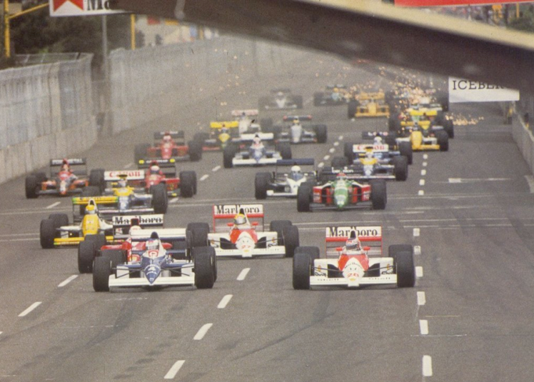 Desafio F1: Largada GP EUA 1990 | Carro de Corrida