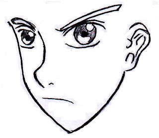 Gambar Hidung - Tutorial Manga