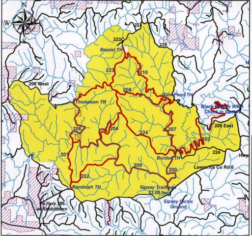 My Quest for God's Country....: Sipsey Wilderness Trip Report