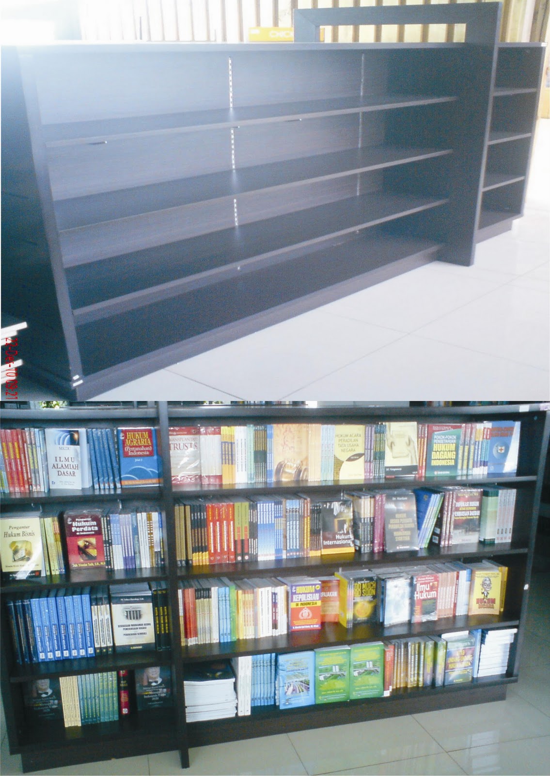 mesin pencari: RAK BUKU...RAK MAJALAH.....RAK STATIONERY...SHOWCASE....