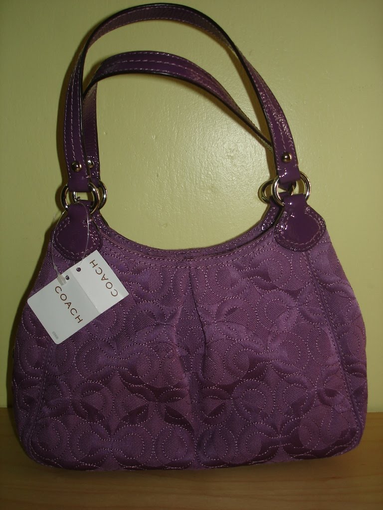 U's Bargain Shoppe Corner: COACH PURPLE COLLECTIONS