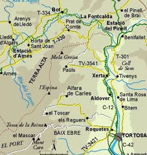 Lola recomienda: La Vía Verde, entre Arnés y Tortosa
