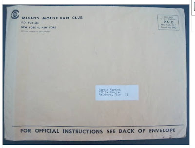 John K Stuff: Mighty Mouse Fan Club Thrill Package