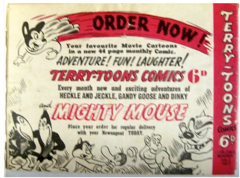 John K Stuff: Mighty Mouse Fan Club Thrill Package