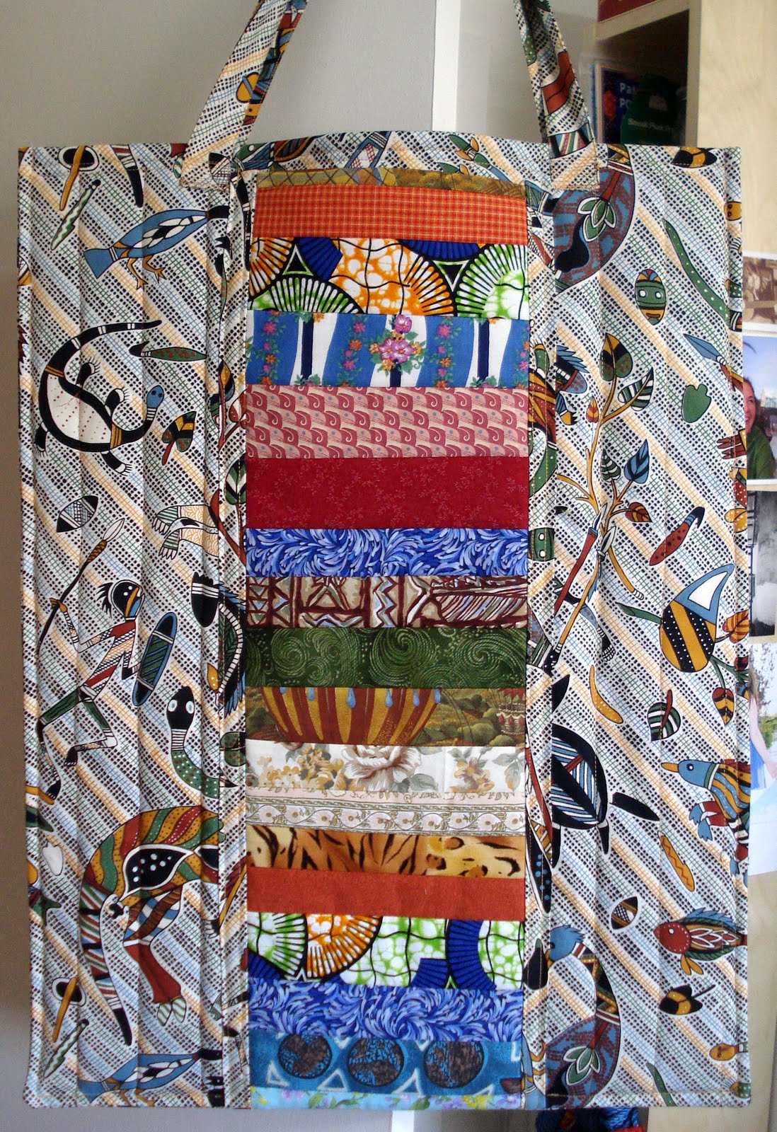 Angie Quilts: Quilted Mat & Ruler Bag