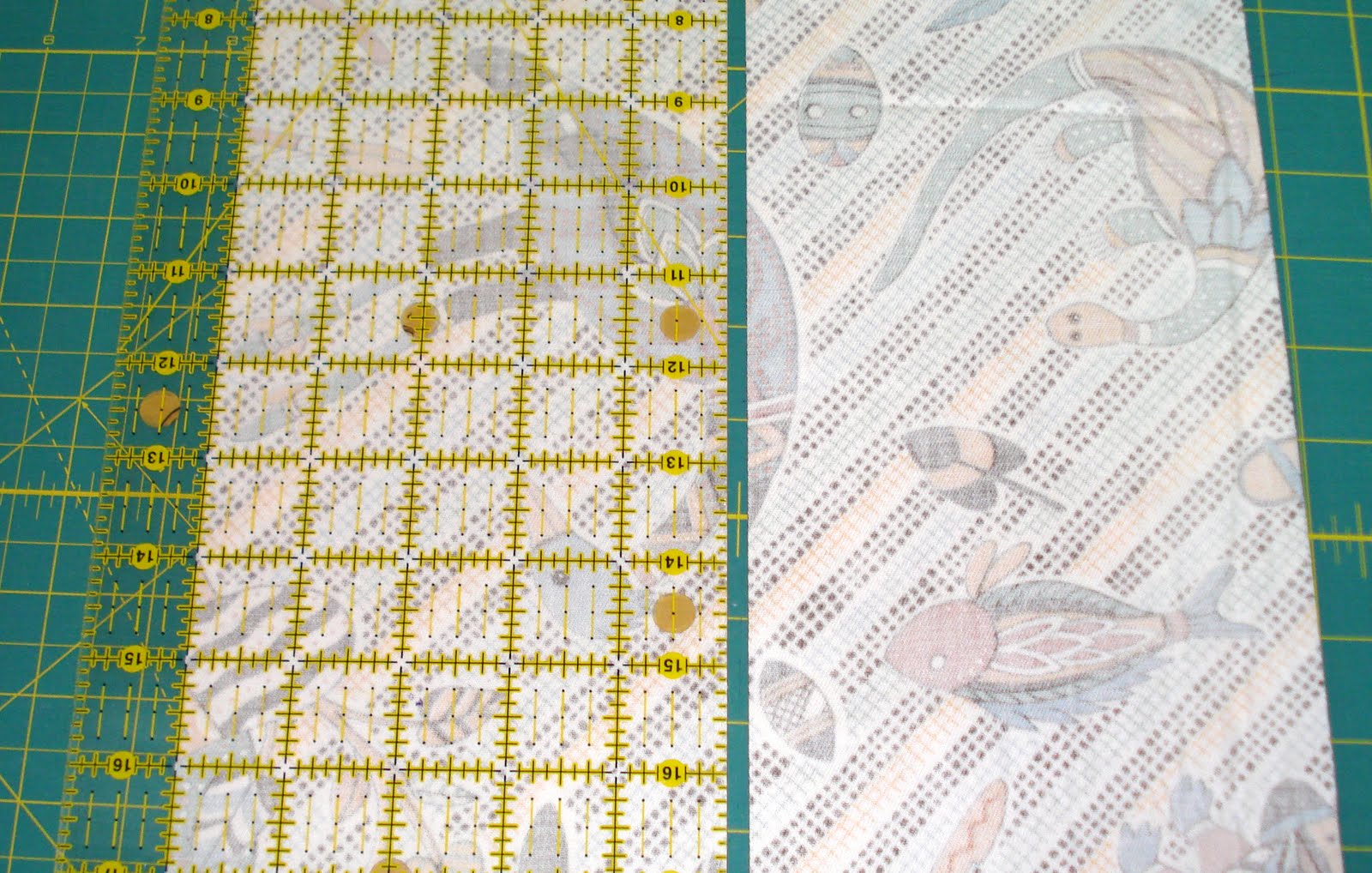 Angie Quilts: Mat And Ruler Bag