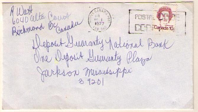 Postal History Corner