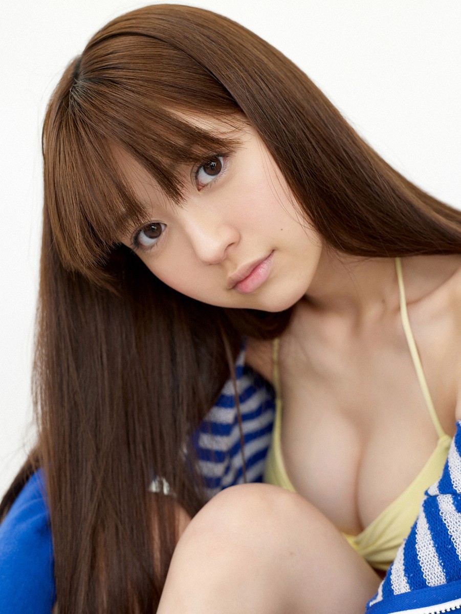 Rina Aizawa Wear Blue Hood Japanese Idol 2012 Rina Aizawa Wear Blue Hood Japanese Idol 2012