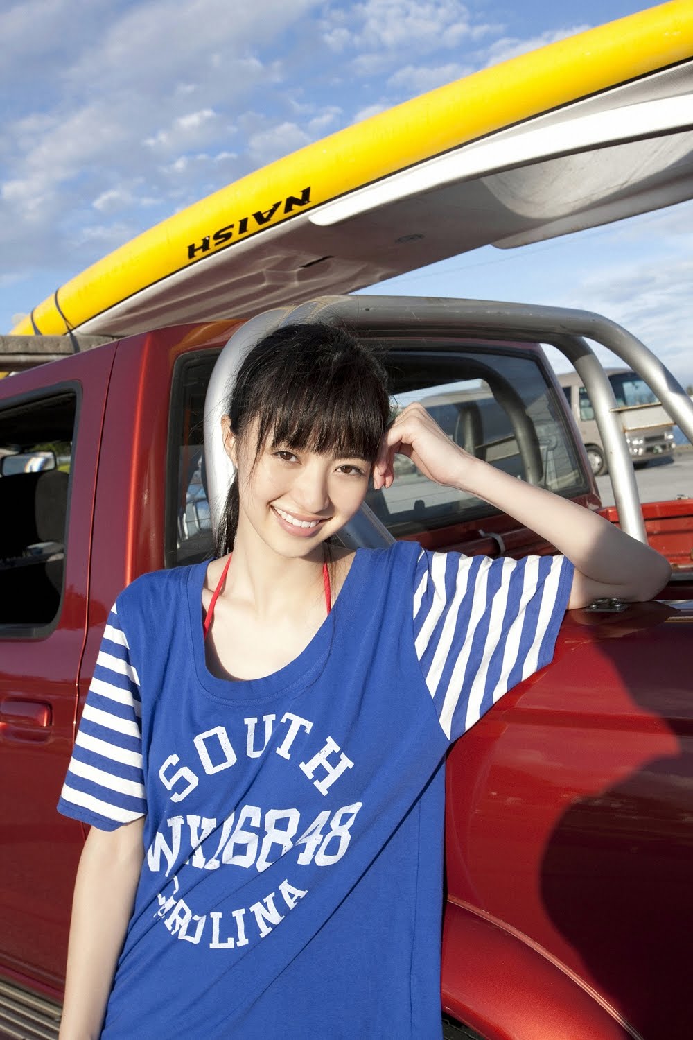 Japanese Bikini Stars Rina Aizawa Vacation At Lake