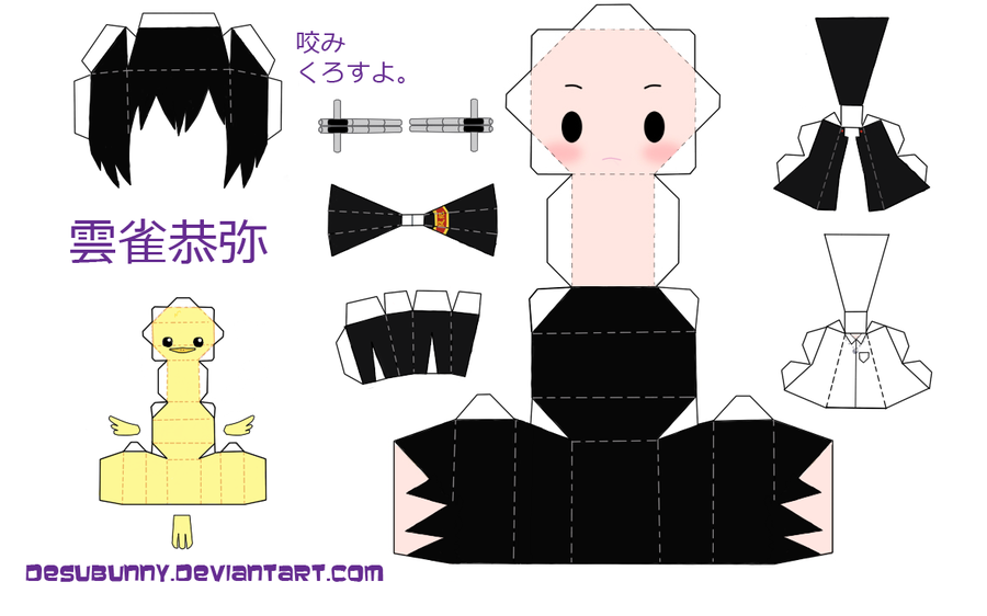 Sobrevivendo aos Animes: Papercraft de REBORN!