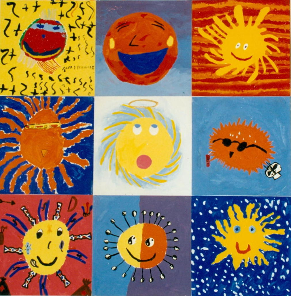Art for Small Hands: Painting - Suns