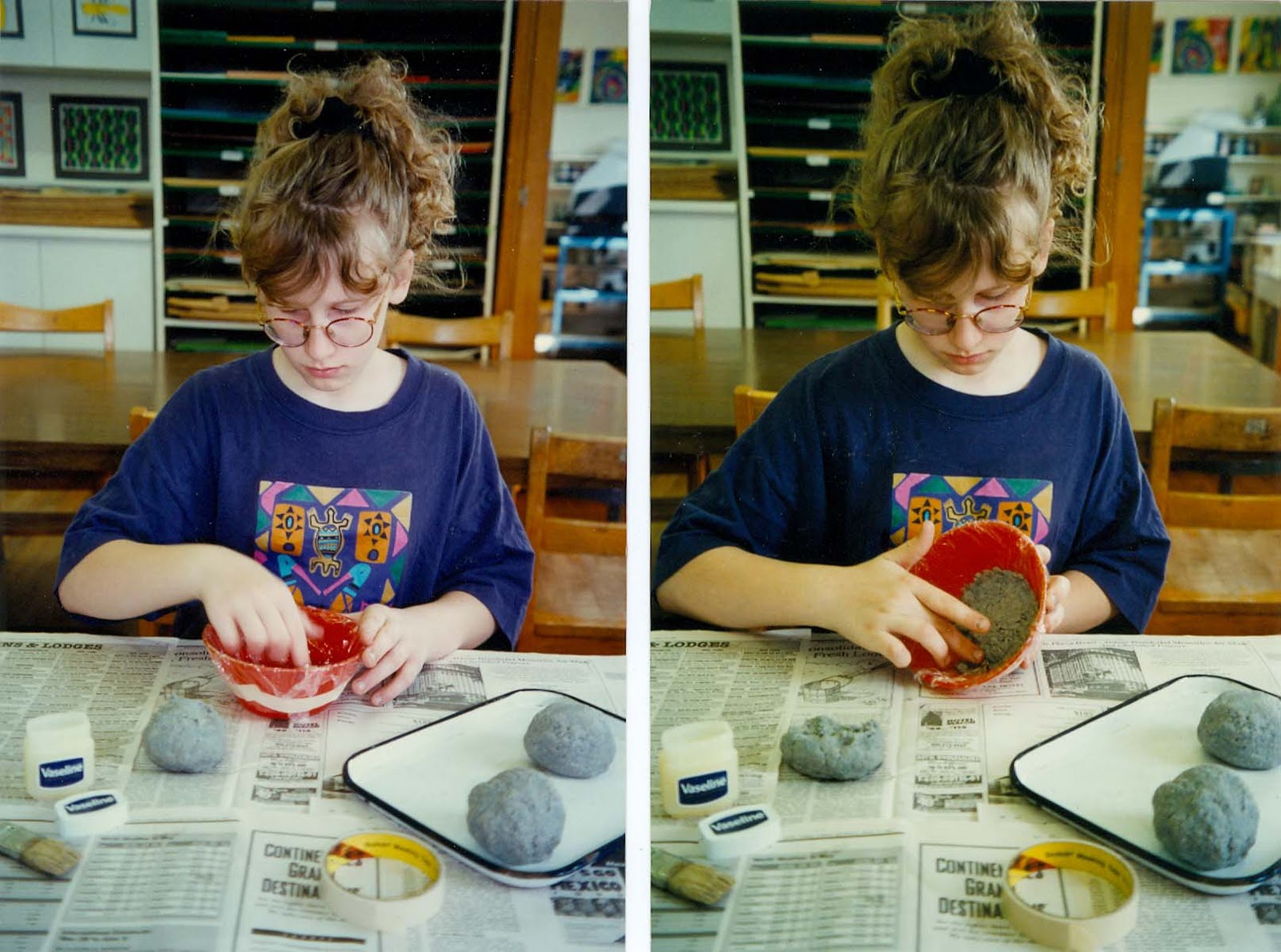 Art for Small Hands: Papier Mâché - Pulp Bowls