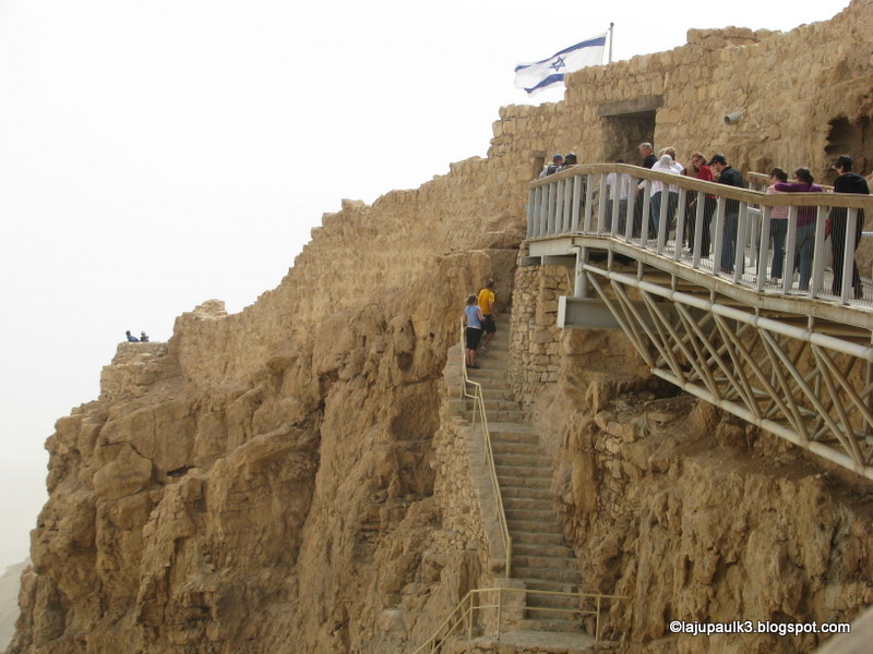 THROUGH THE LAND OF ISRAEL III: The Snake Path of Masada (2 km). Look ...