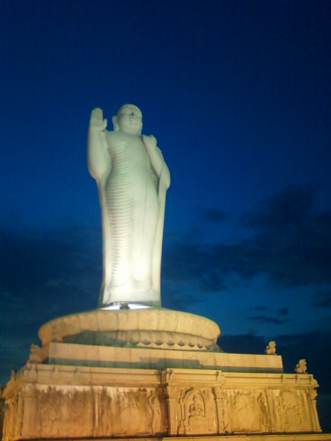Places to visit in hyderabad: Budha Statue