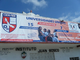 LA NOTICIA DEL HOY Y DEL MAÑANA: UNIVERSIDAD CESVER LLEGO A TLAPACOYAN