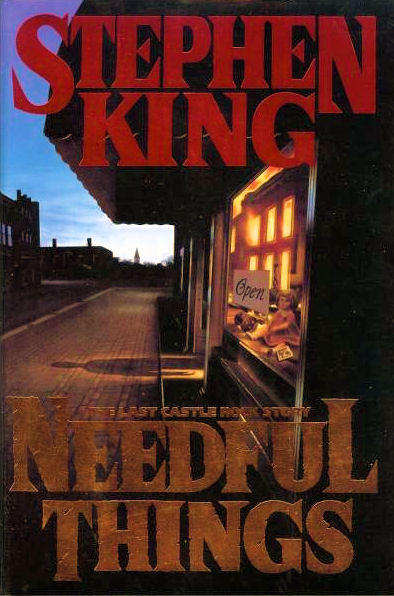 And the plot thickens...: Needful Things - Stephen King