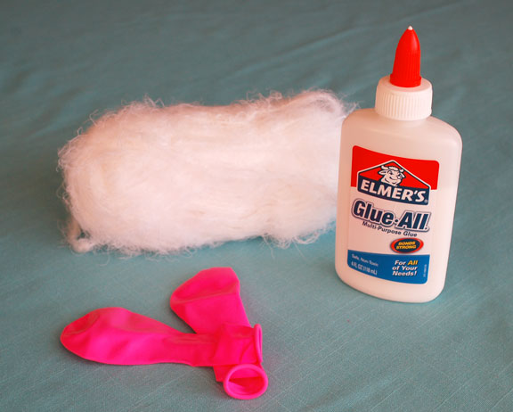 Cookie Cutter House: Craft 1: Yarn Balloon Ornament